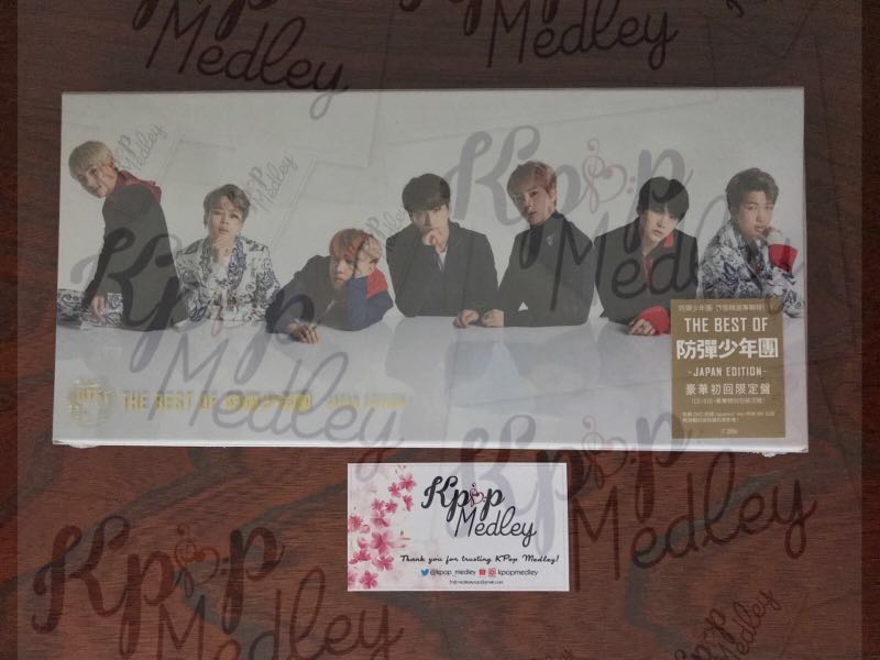(On Hand and Sealed) Best of BTS Limited Edition Japan, Hobbies & Toys ...