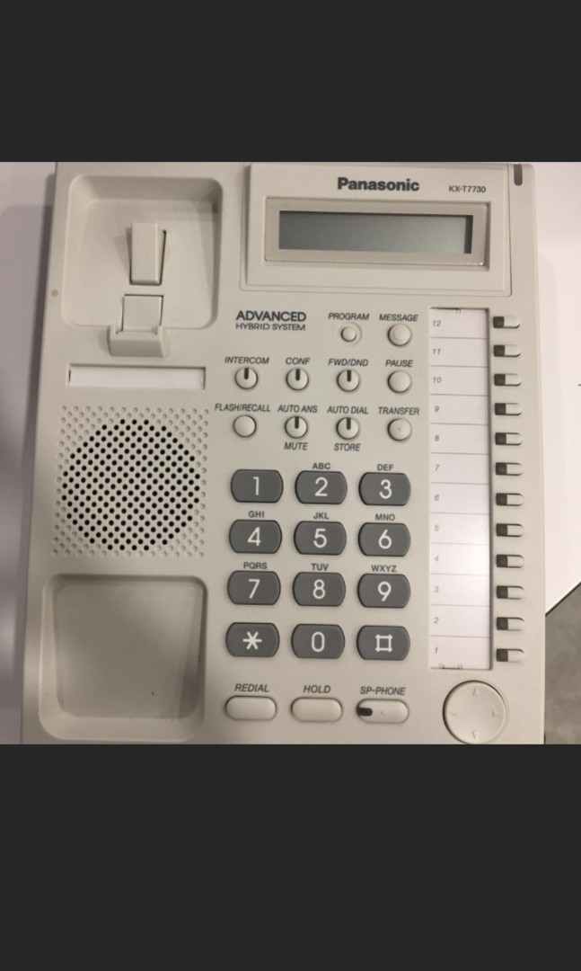 Panasonic Keyphone KX-T7730, Computers & Tech, Office & Business Technology on Carousell