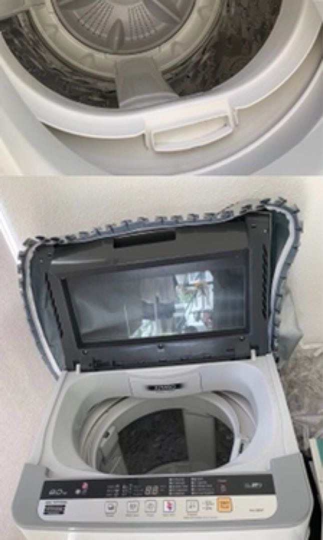 panasonic new 2017 model 8.0kg Fully auto load washing machine, TV ...