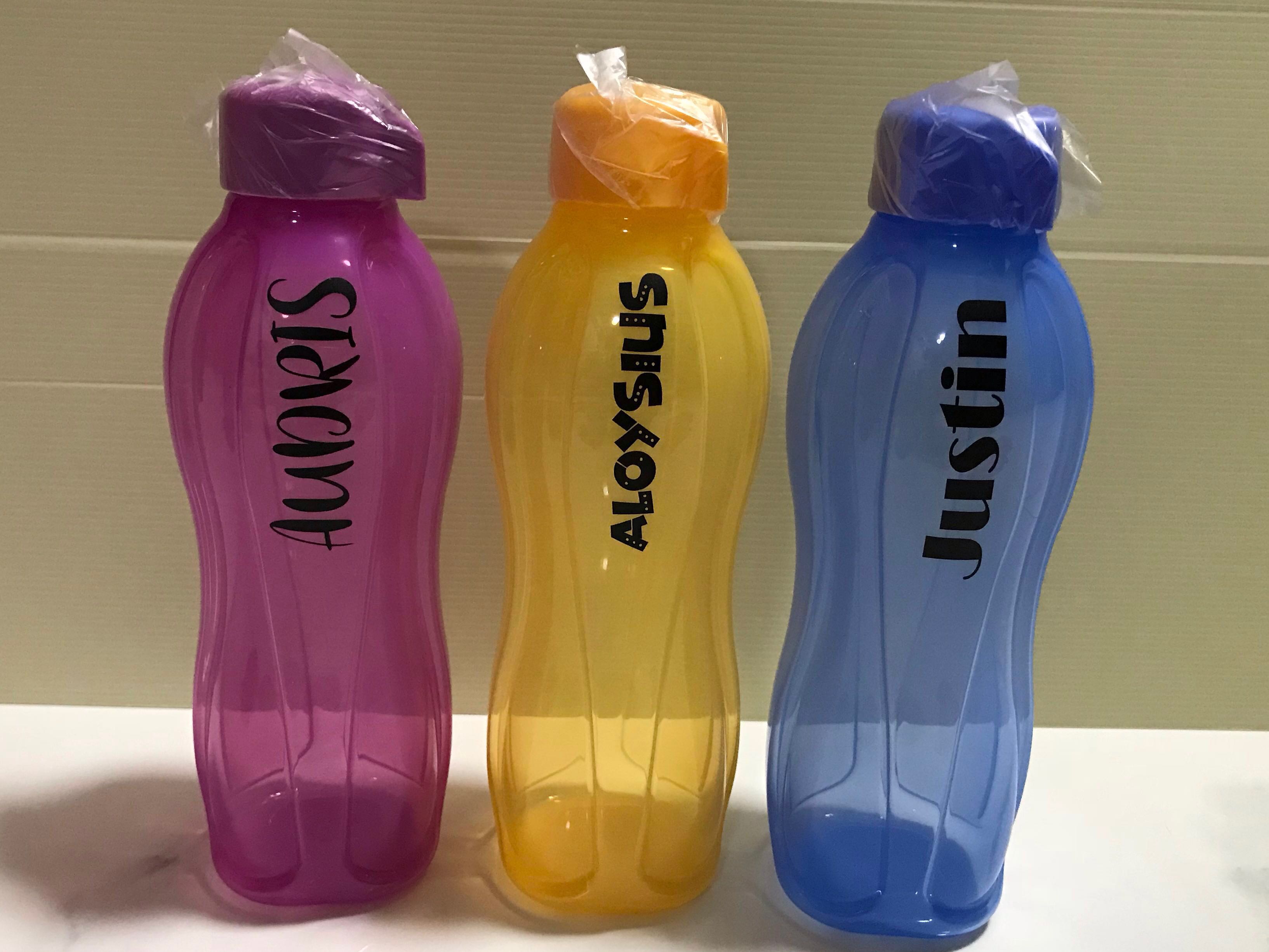 Personalised Tupperware Water Bottles, Furniture & Home Living ...