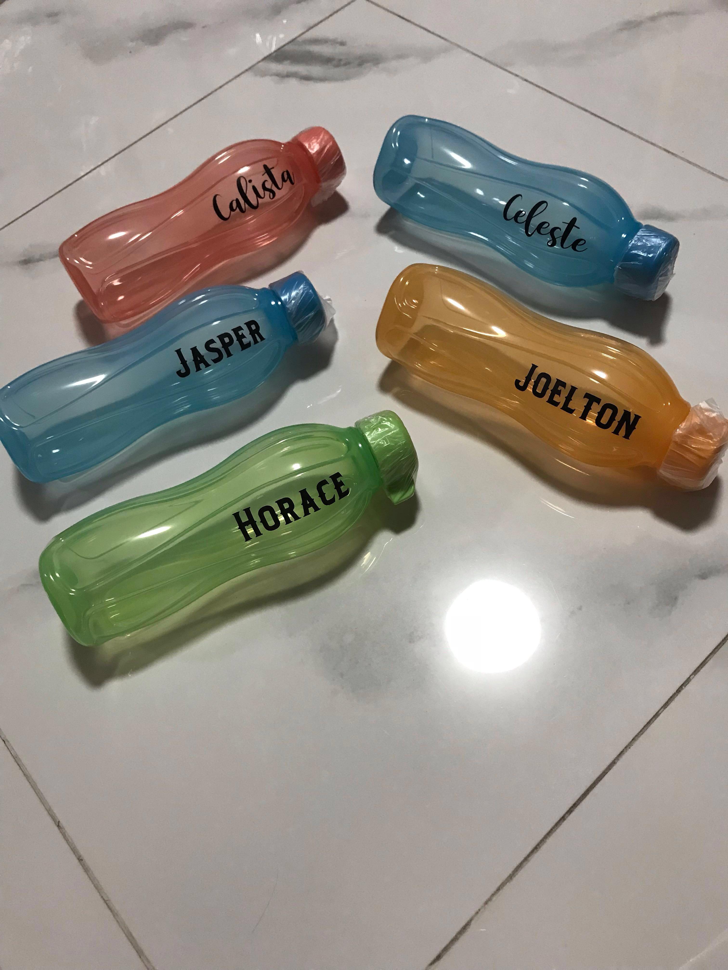 Personalised Tupperware Water Bottles, Furniture & Home Living ...