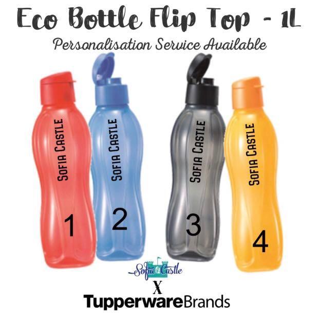 Personalised Tupperware Water Bottles, Furniture & Home Living ...