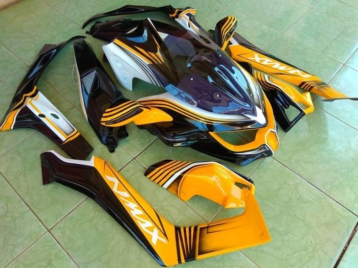 P.O Yamaha Nmax Airbrushed Predator Bodykit, Motorcycles, Motorcycle ...