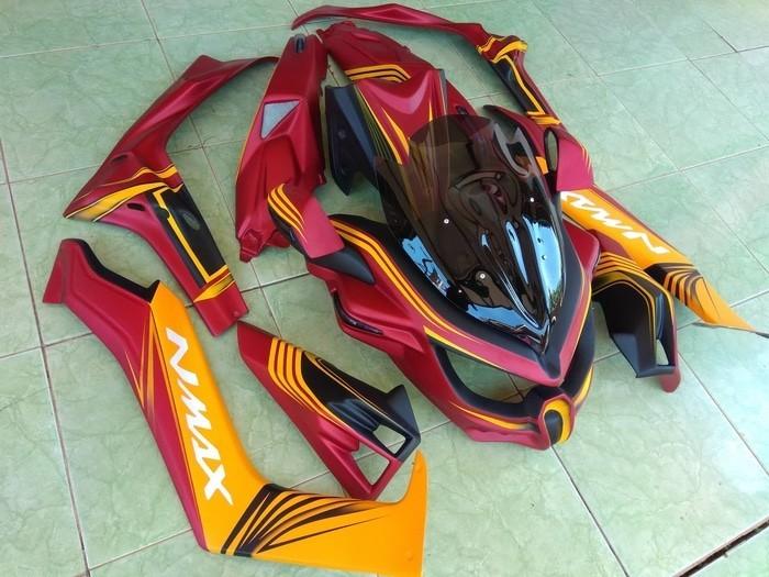 P.O Yamaha Nmax Airbrushed Predator Bodykit, Motorcycles, Motorcycle ...