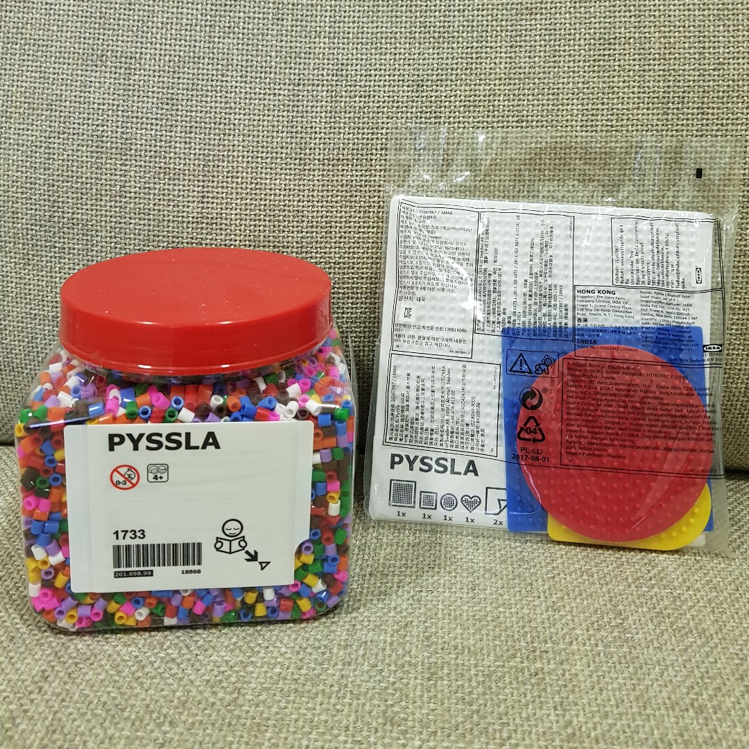 PYSSLA Beads & the base, Hobbies & Toys, Toys & Games on Carousell