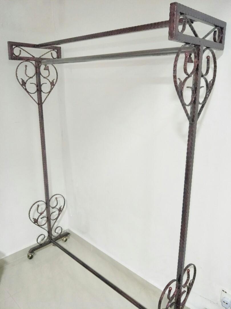 Rack wrought iron, Furniture & Home Living, Bathroom & Kitchen Fixtures ...