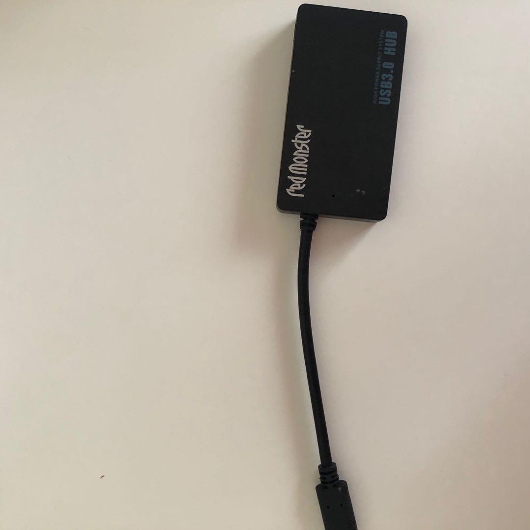 Red Monster USB-C Hub to USB3.0 (4-port), Computers & Tech, Parts ...