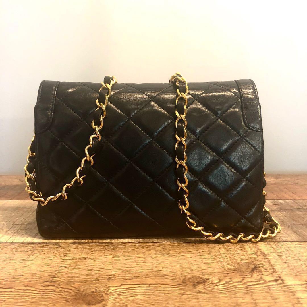 RESERVED Authentic Chanel Small Crossbody Rectangle Sling Bag, Luxury ...