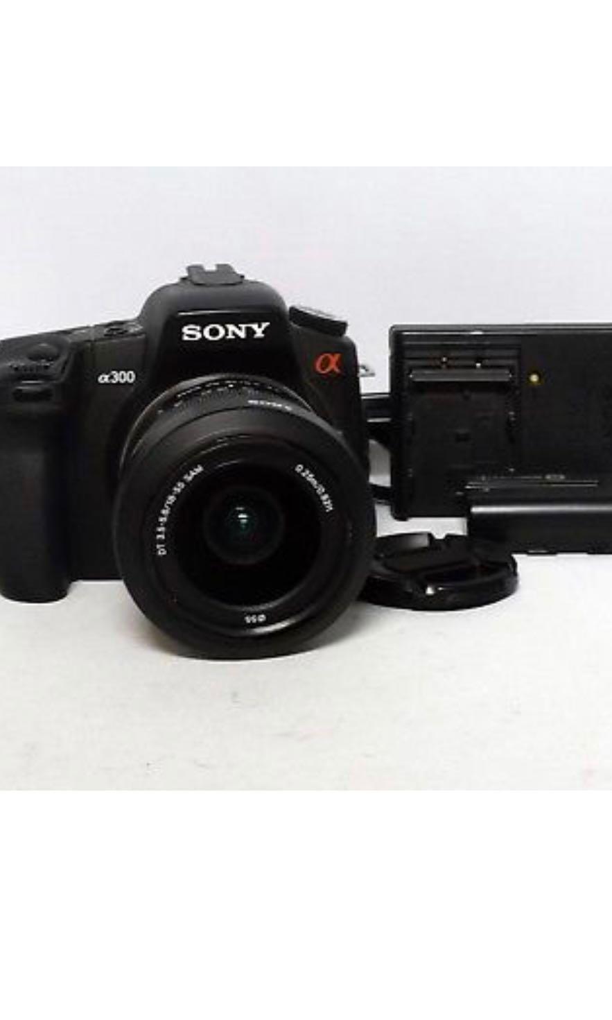 Sony DSLR Alpha 300, Photography, Cameras on Carousell