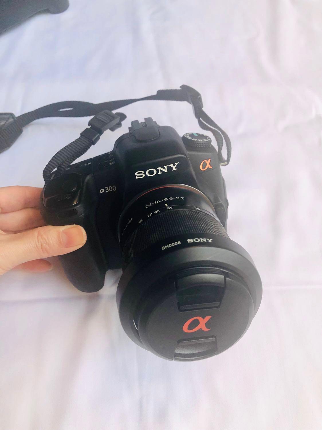 Sony DSLR Alpha 300, Photography, Cameras on Carousell