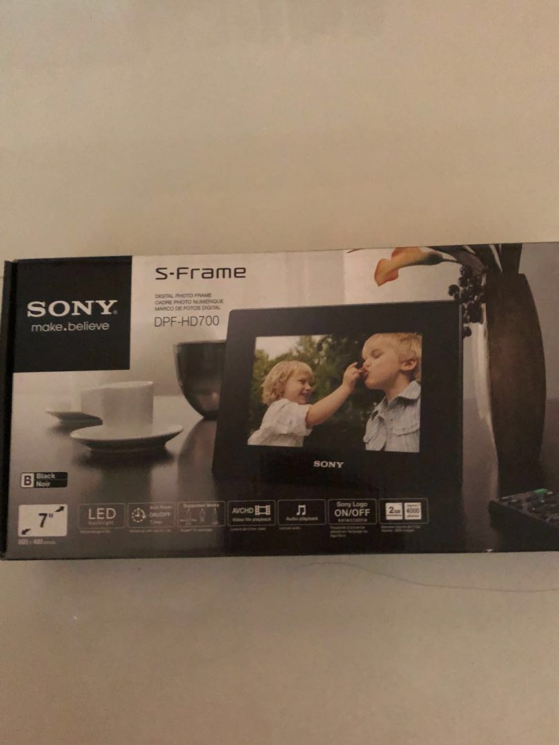 Sony S Frame Photo Frame, Furniture & Home Living, Home Decor, Frames ...