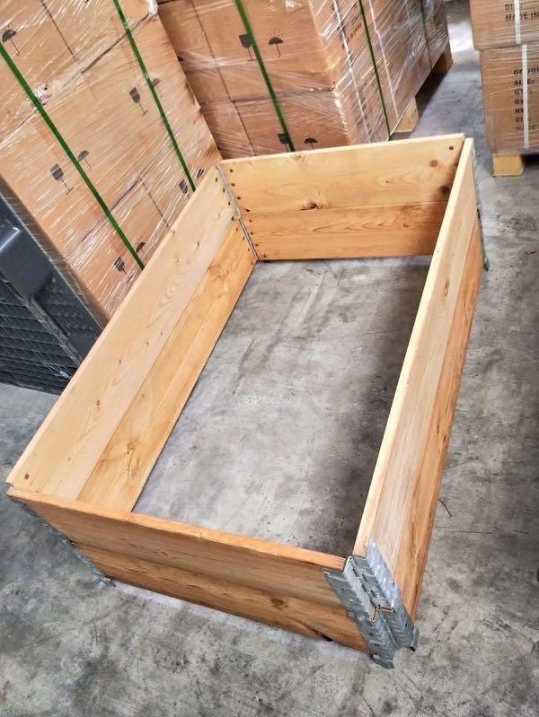 Stackable & Foldable Wooden Crate, Everything Else on Carousell