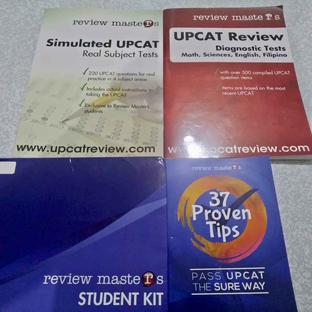 UPCAT REVIEWER, Hobbies & Toys, Books & Magazines, Textbooks on Carousell