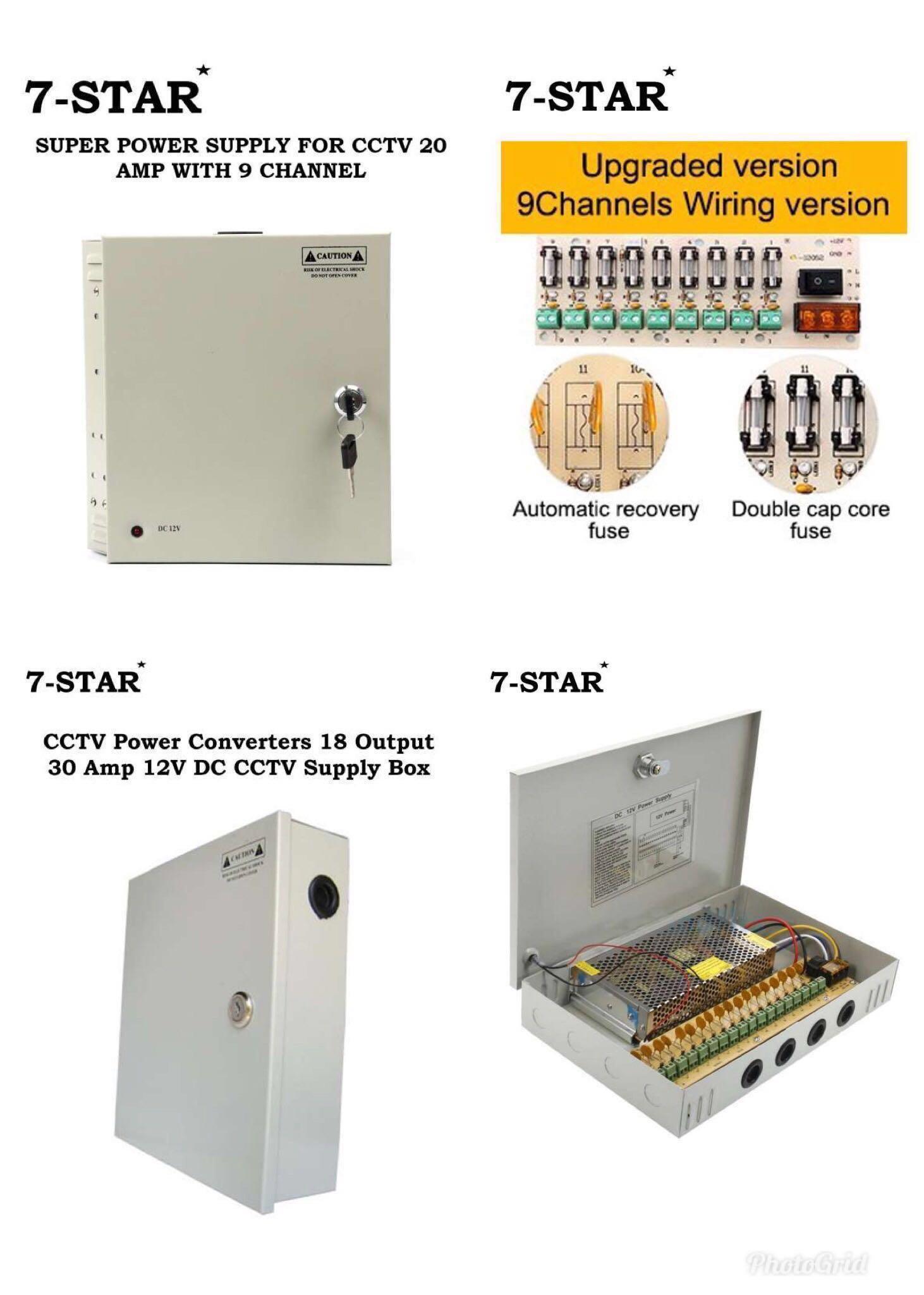 [WHOLESALE 4/9/18WAY CCTV Power Supply Box]CCTV Power Supply Unit ...