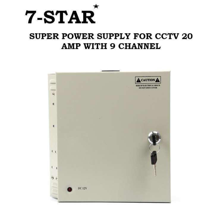 [WHOLESALE 4/9/18WAY CCTV Power Supply Box]CCTV Power Supply Unit ...