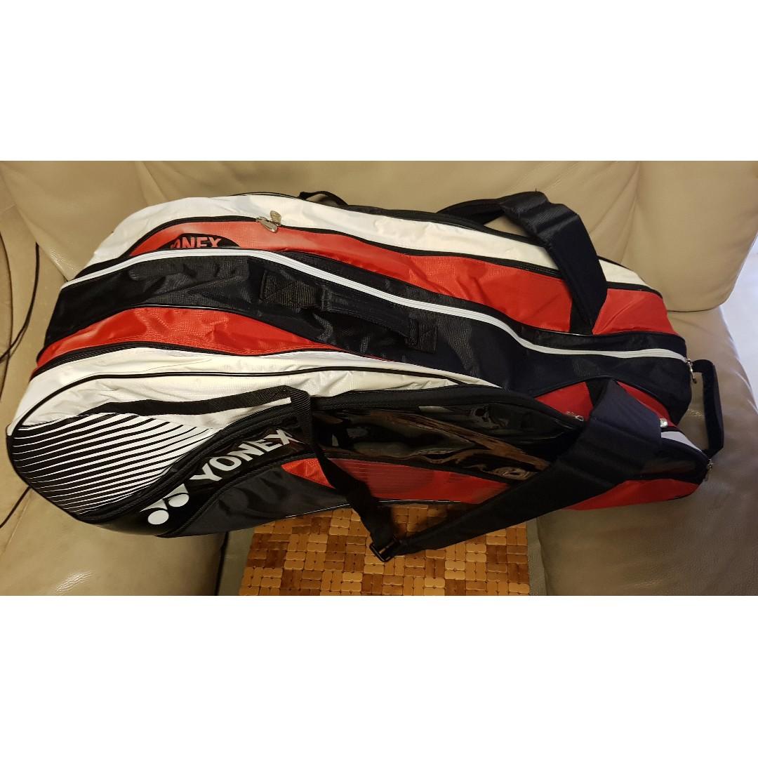 Yonex Badminton Racket Bag - For 9 Rackets, Sports Equipment, Sports ...