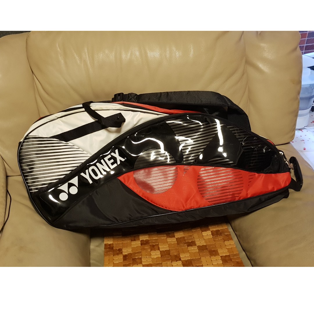 Yonex Badminton Racket Bag - For 9 Rackets, Sports Equipment, Sports ...