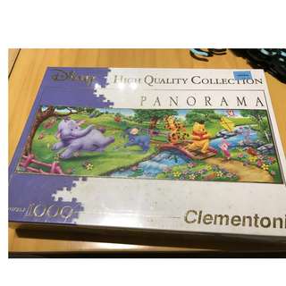 Jigsaws & Puzzles 1000 Pieces, Disney Panorama Collection Clementoni ...
