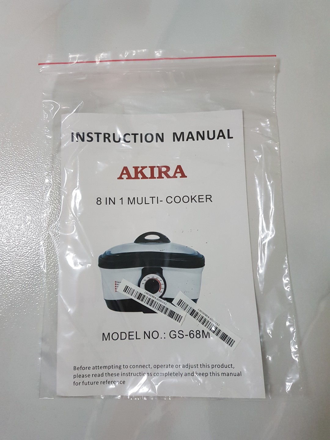 AKIRA Maxi Chef GS-68M, Furniture & Home Living, Kitchenware ...