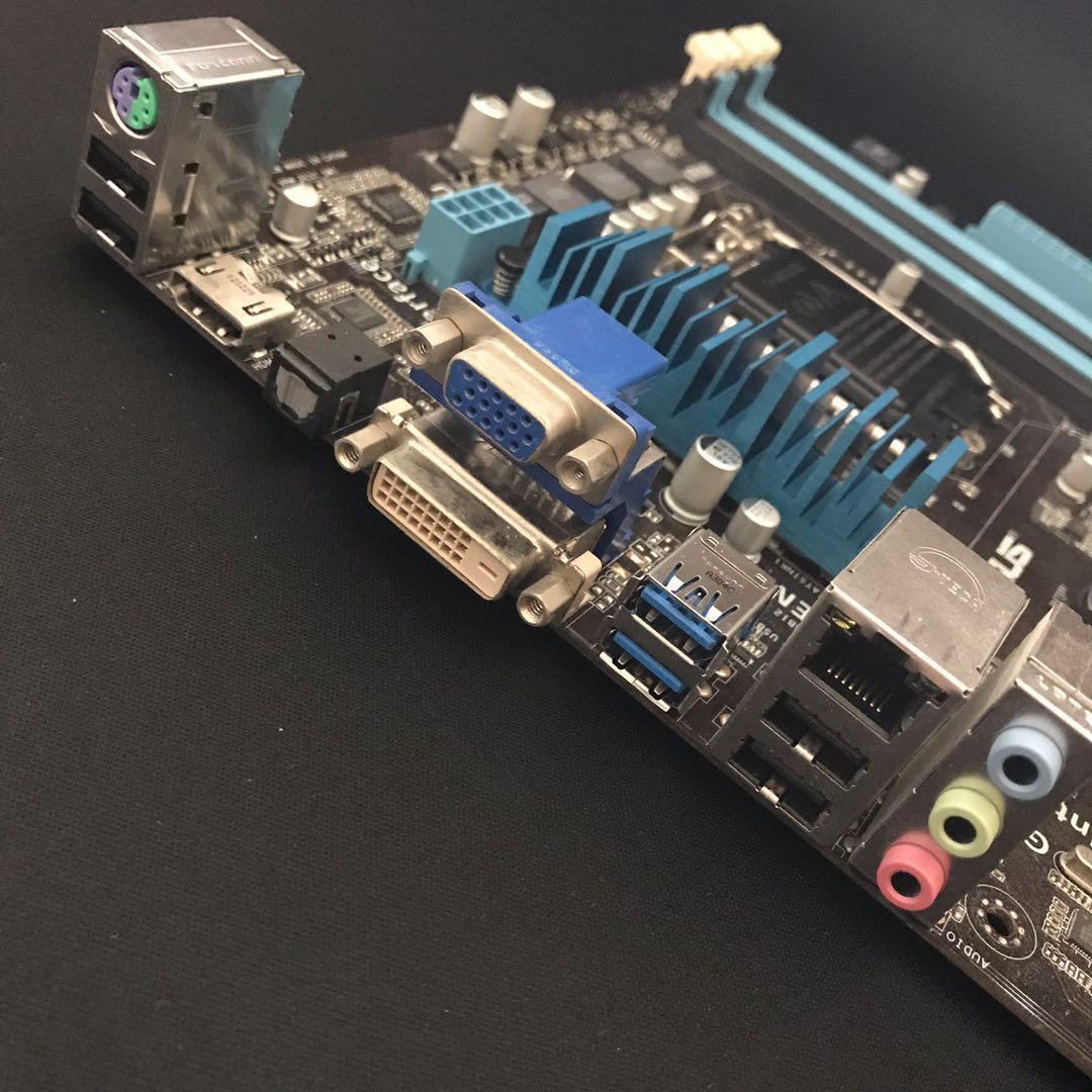 Asus P8H77-V LE LGA1155 motherboard, Computers & Tech, Parts ...