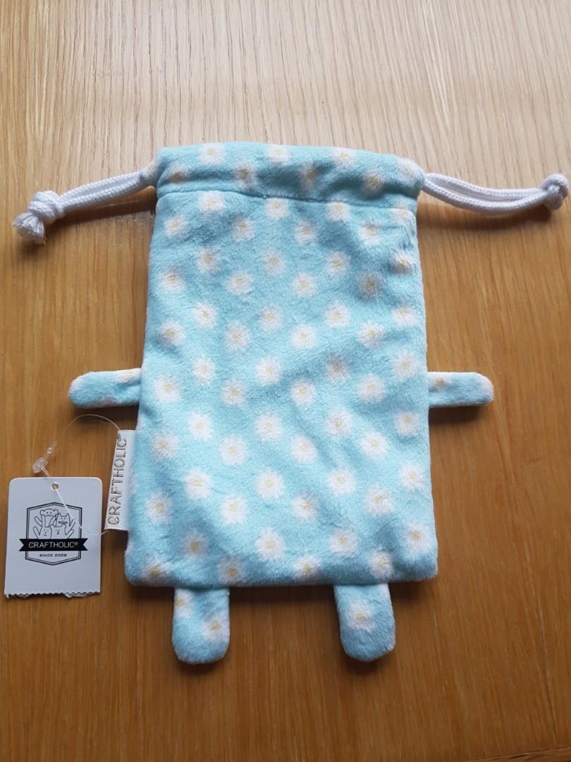 BN Japan Craftholic Flower Rab Drawstring Pouch, Women's Fashion, Watches & Accessories, Other ...