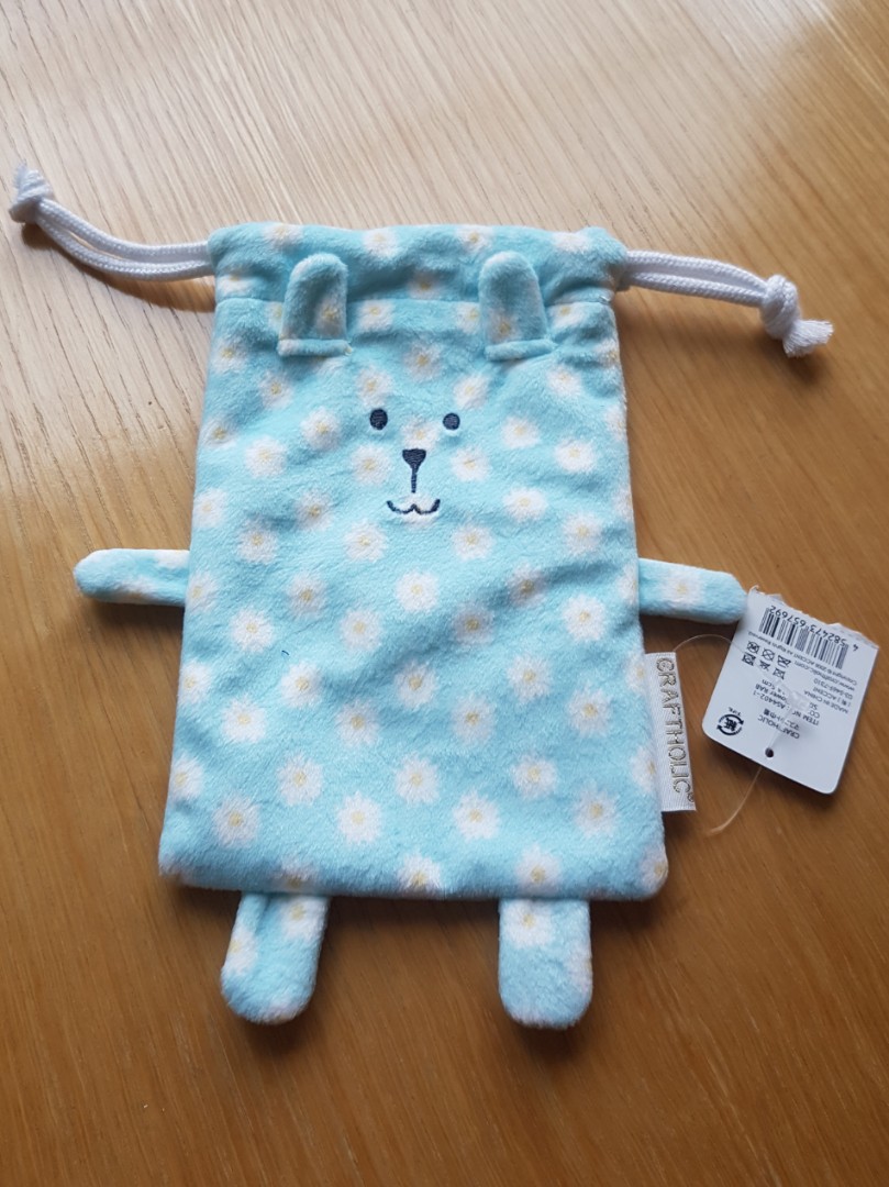 BN Japan Craftholic Flower Rab Drawstring Pouch, Women's Fashion, Watches & Accessories, Other ...