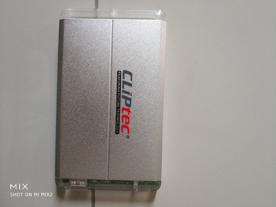 Cliptec External Box For 2.5" HDD, Computers & Tech, Parts ...