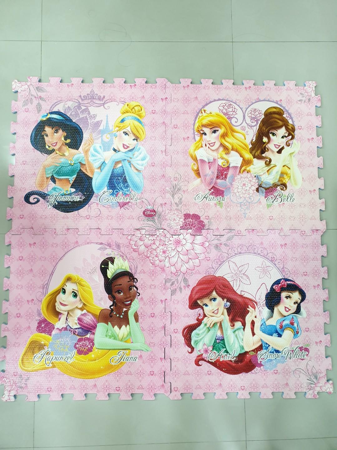 Disney Princess Foam mats, Babies & Kids, Babies Apparel on Carousell