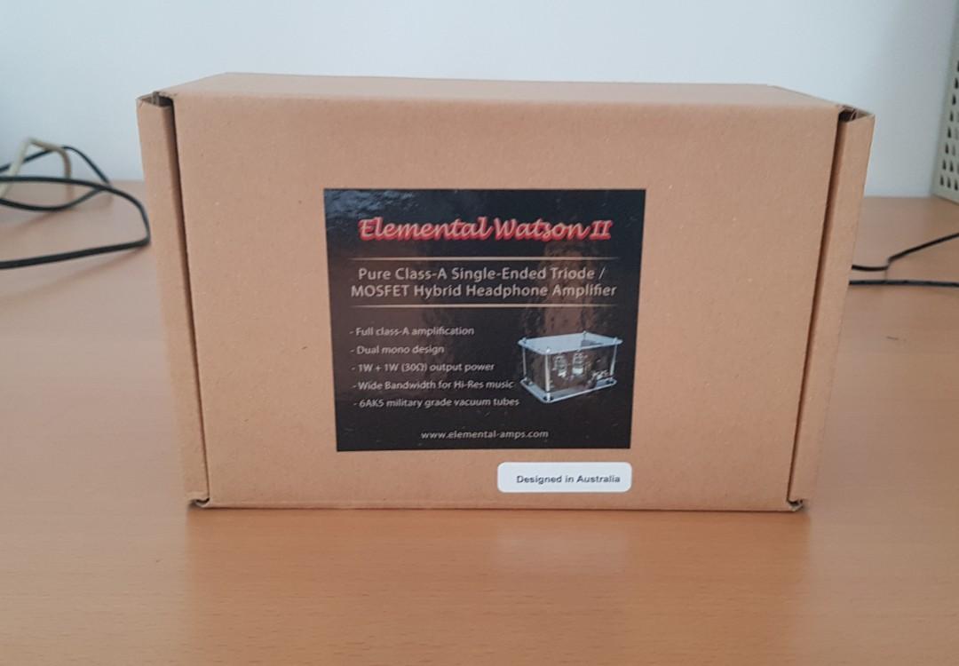 Elemental Watson II Hybrid Tube Amplifier, Audio, Other Audio Equipment ...