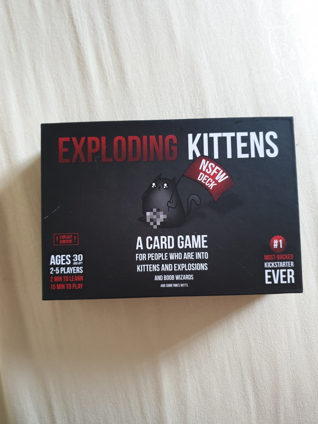 Exploding Kittens nsfw, Hobbies & Toys, Toys & Games on Carousell