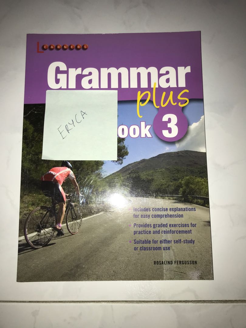 Grammar Plus Workbook 3 Books Stationery Textbooks Secondary On