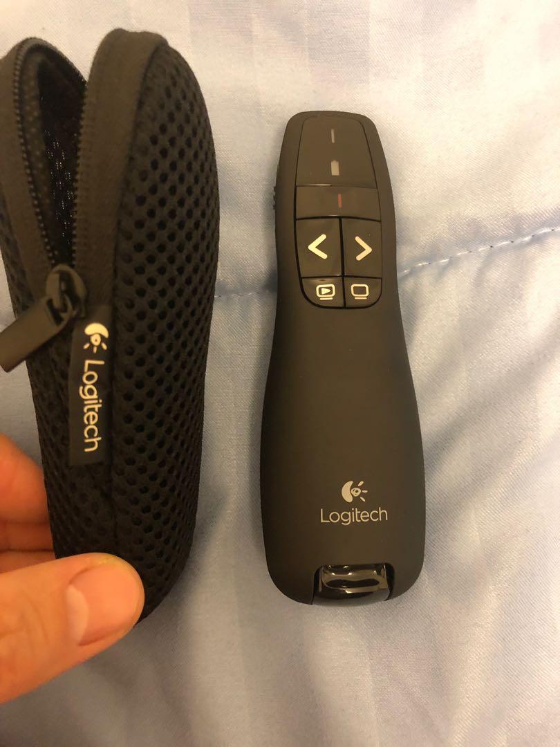 Logitech Remote Controller for moving slides during presentation, TV ...