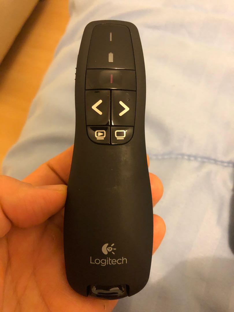 Logitech Remote Controller for moving slides during presentation, TV ...
