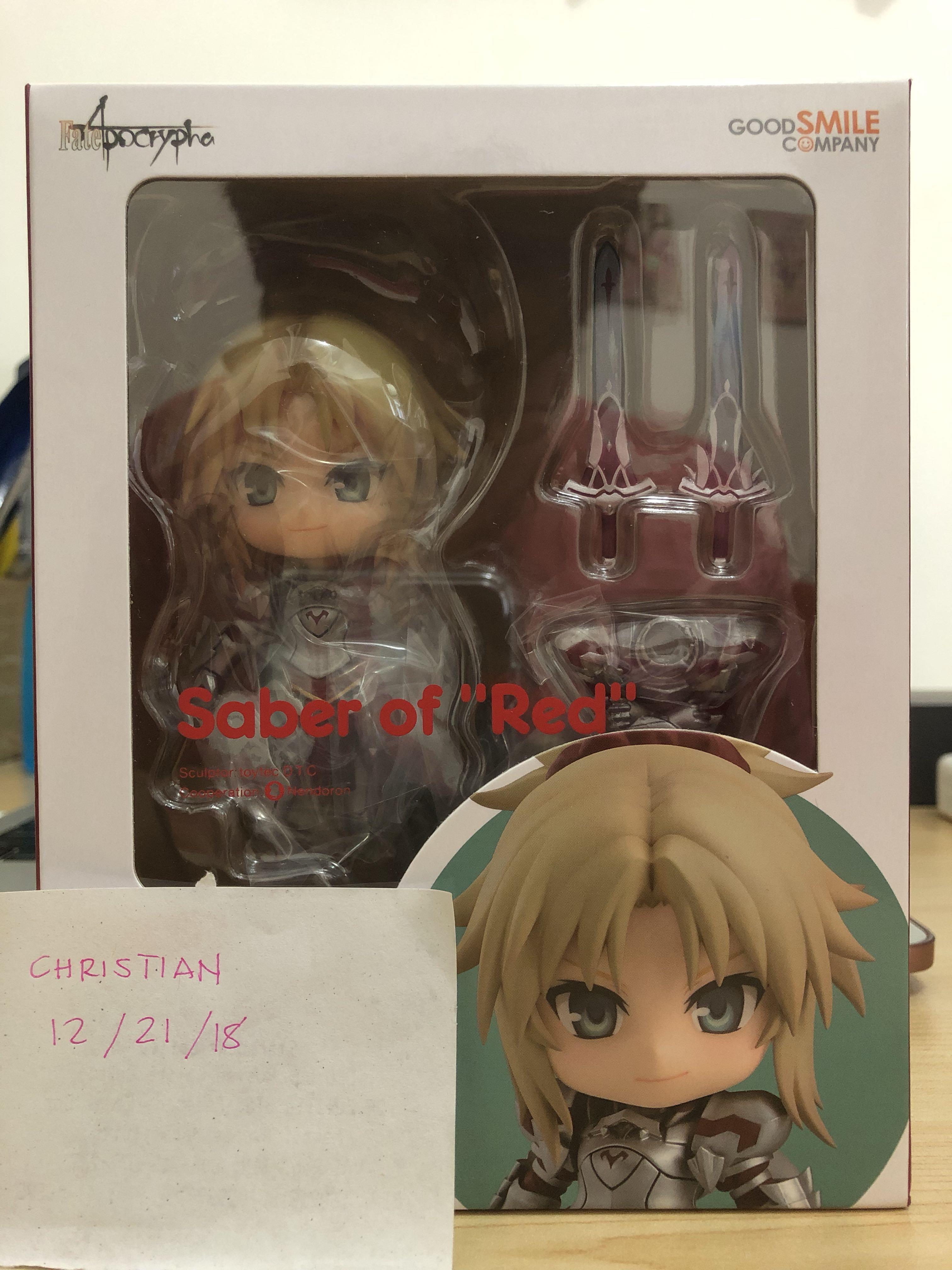 Nendoroid 885: Mordred “Saber of Red” | Fate Apocrypha, Hobbies & Toys ...