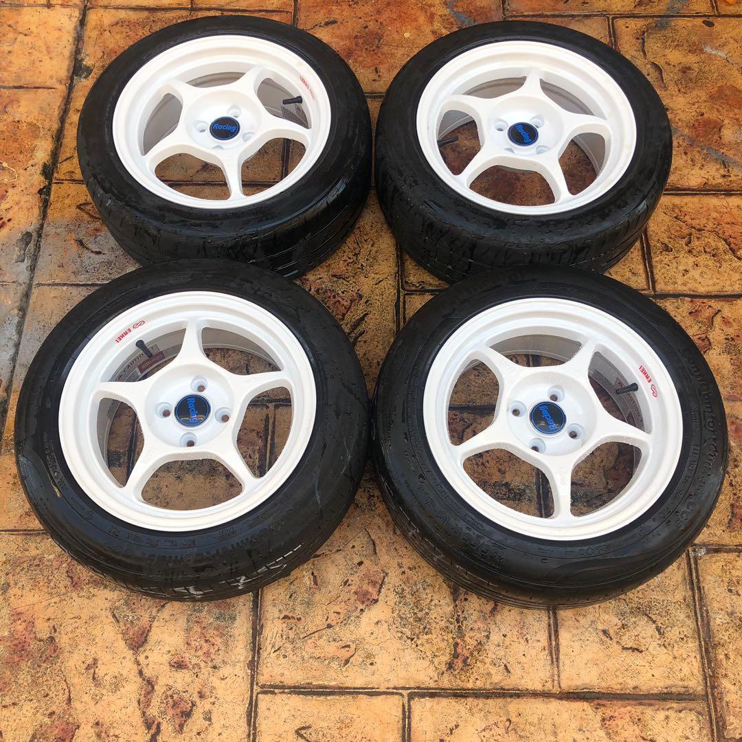 Rim Enkei RPO1 15x7jj, Auto Accessories on Carousell