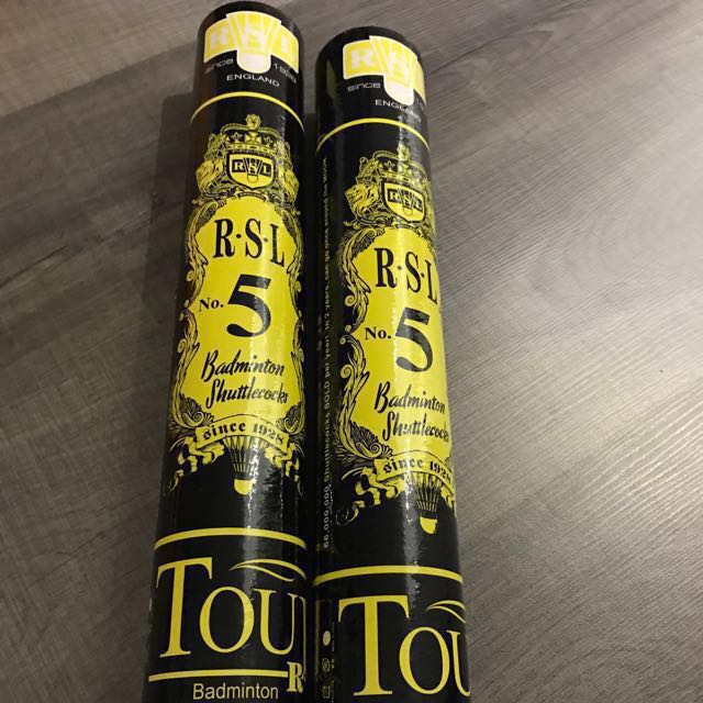 RSL Shuttlecocks, Sports Equipment, Sports & Games, Racket & Ball ...