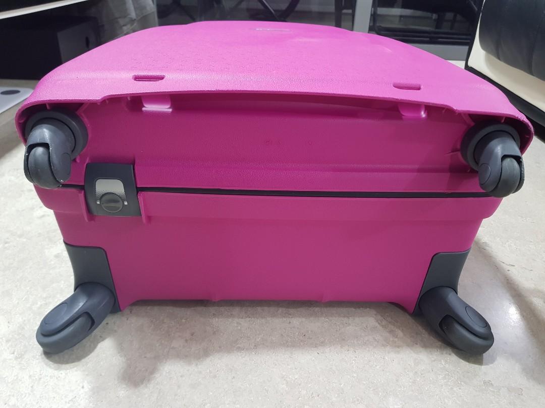Samsonite Aeris Comfort Spinner in Pink (75cm/28inch) Hardcase, Hobbies ...