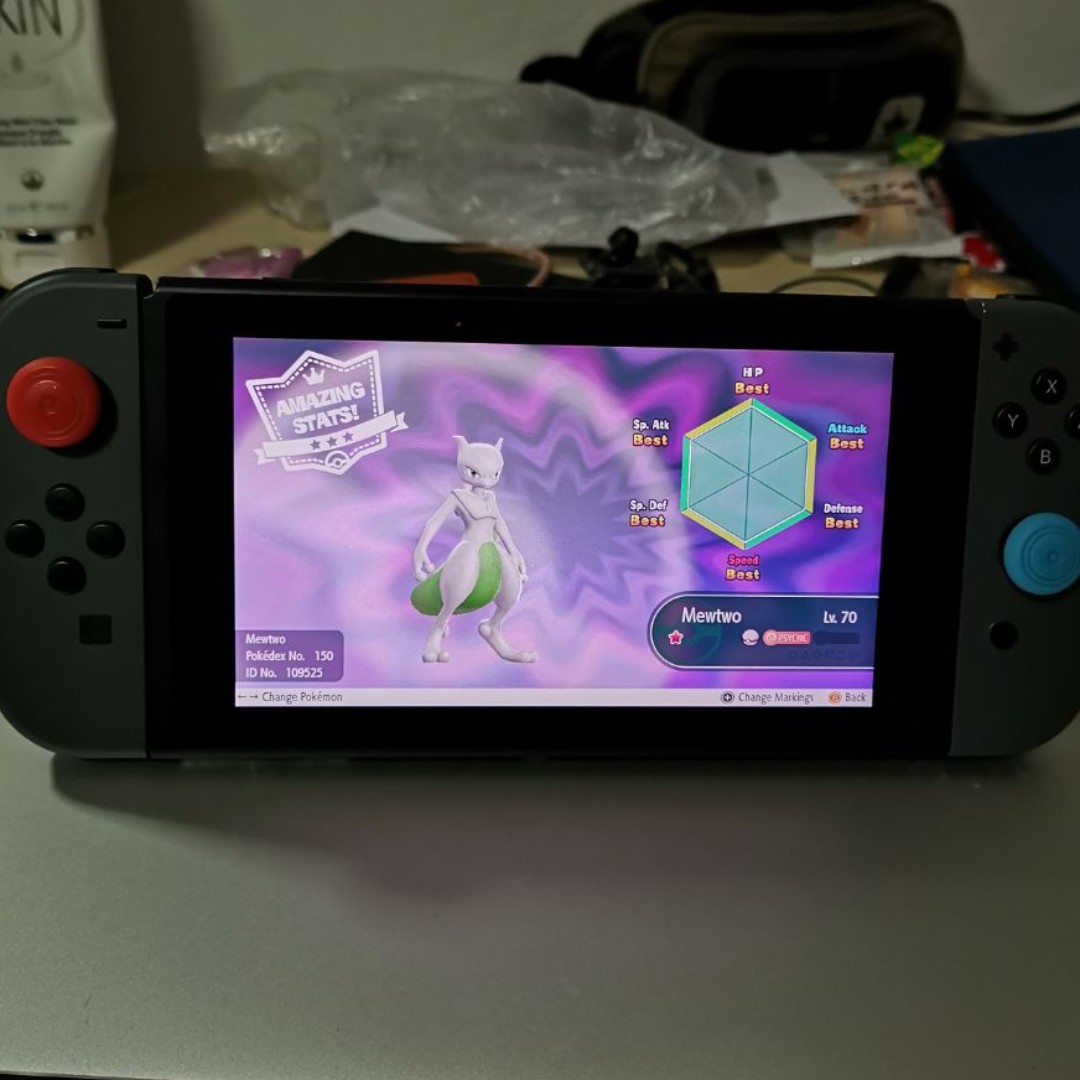 Shiny Mewtwo Max 6 IVs (Pokemon Let's Go), Video Gaming, Gaming ...