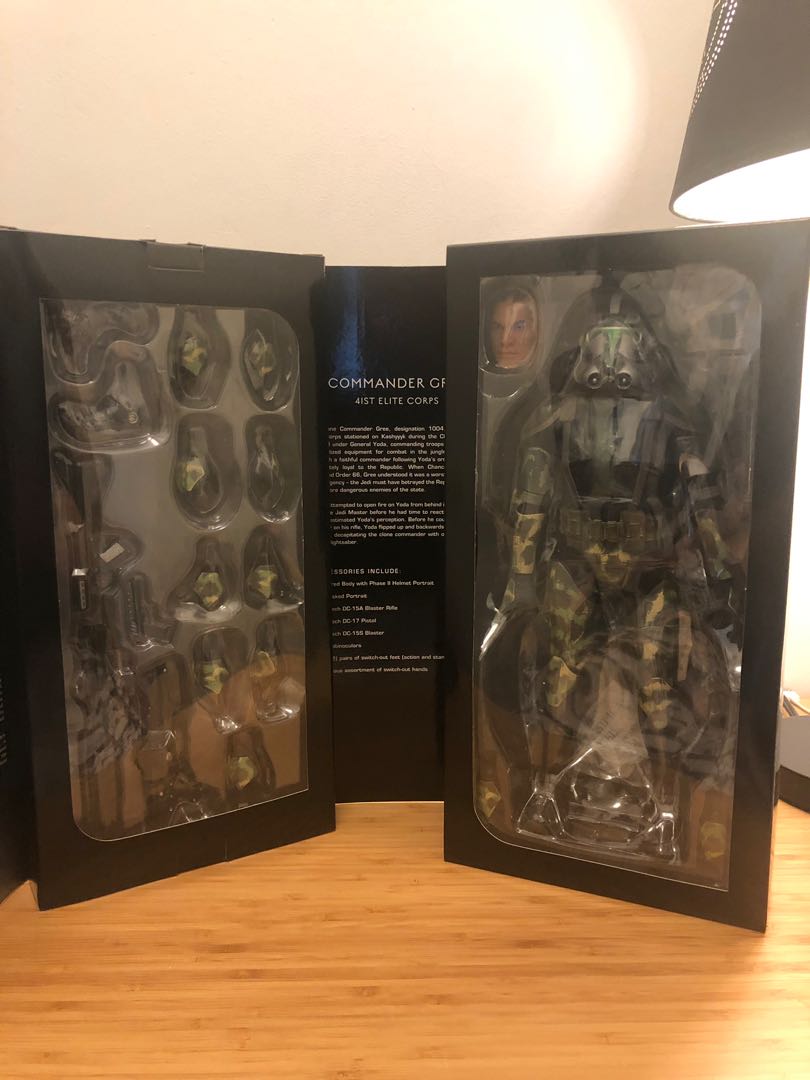 Sideshow Commander Gree 41st Elite Corps Clone Trooper, Hobbies & Toys ...