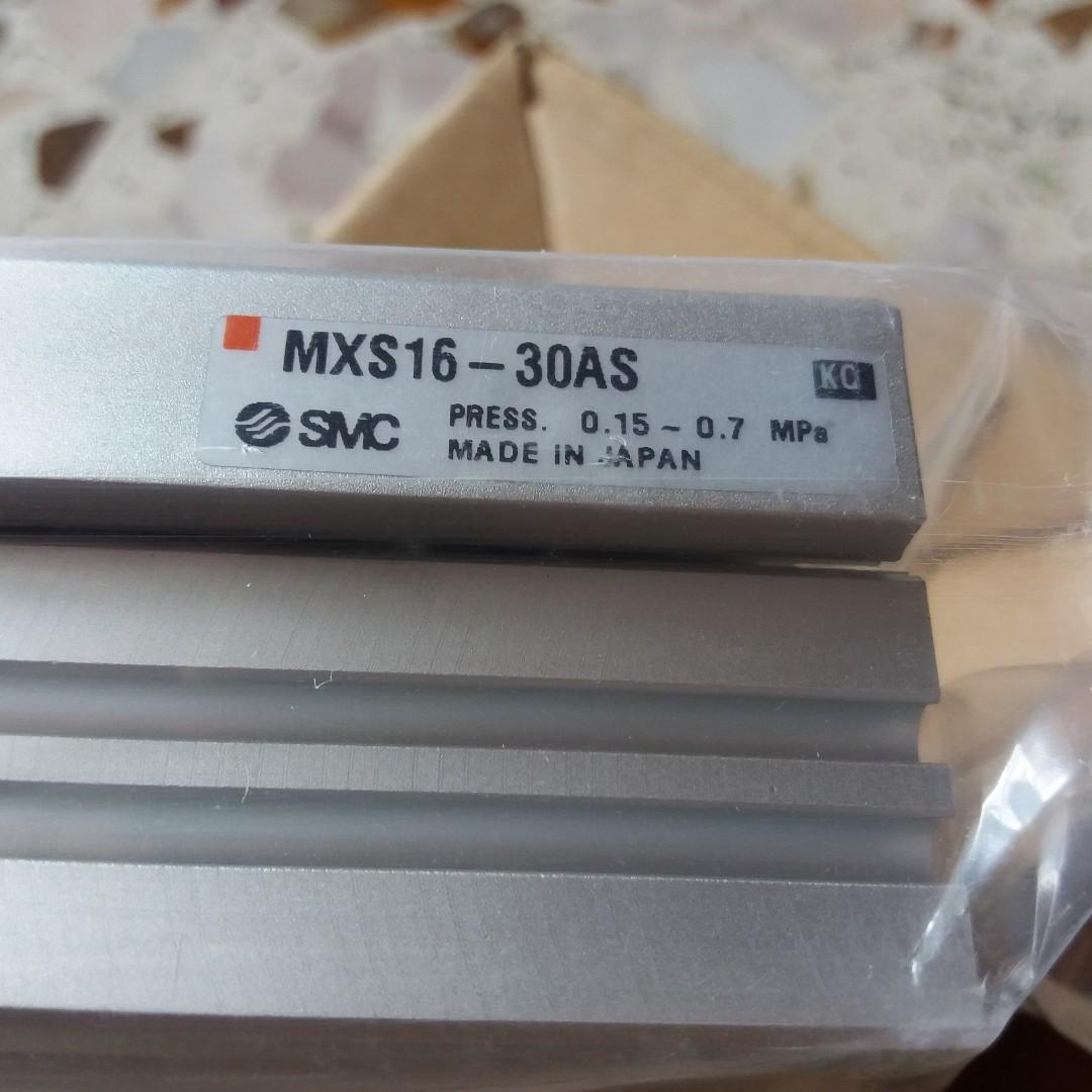 SMC air pneumatic cylinder MXS16-30AS, Everything Else on Carousell