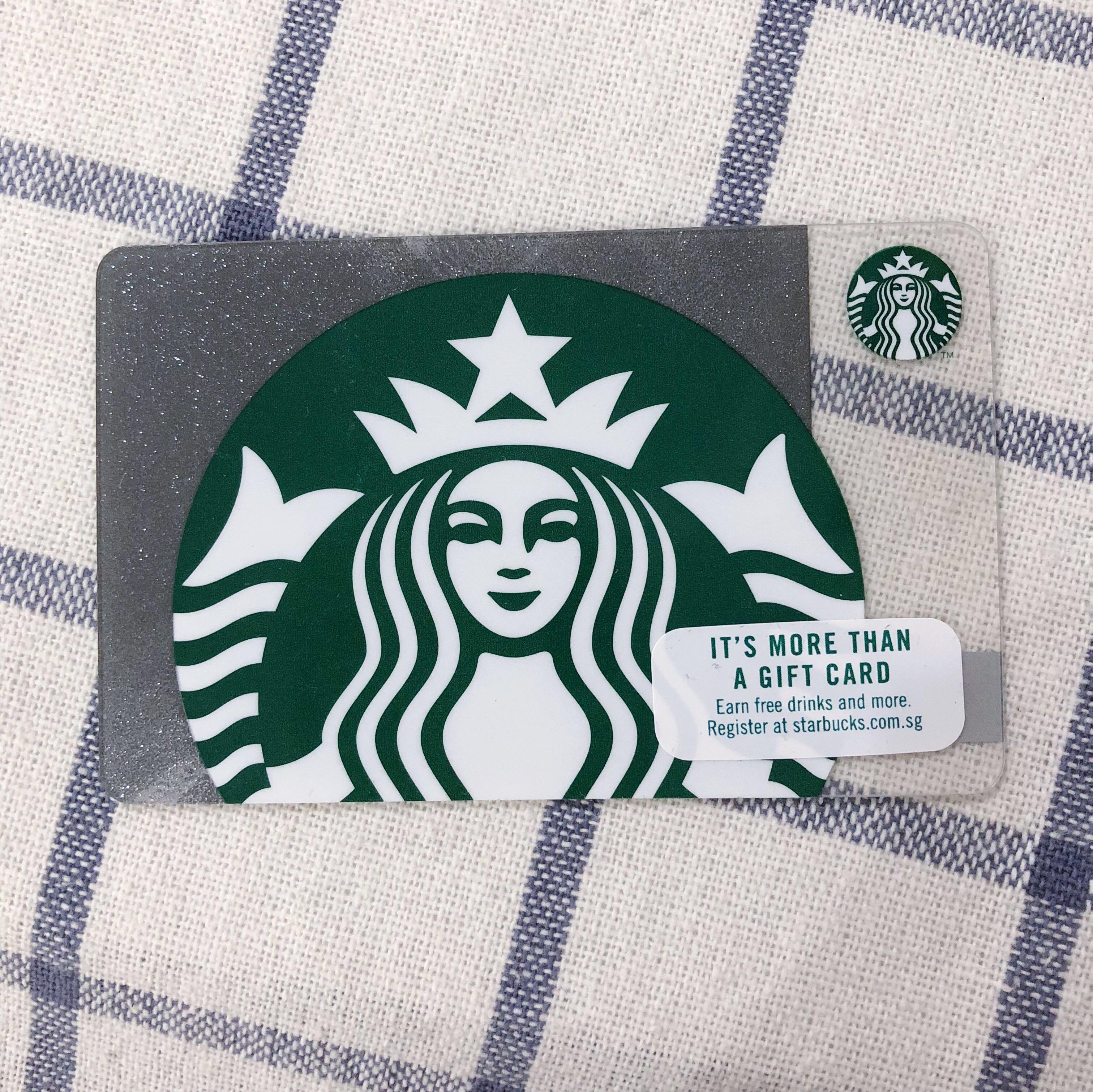 Starbucks Singapore Silver Glitter Siren Card 2018, Everything Else on ...