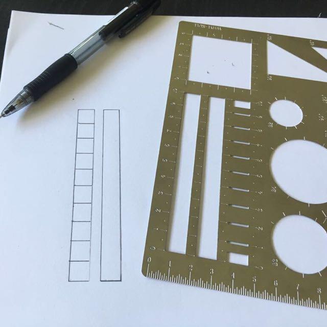 Stationery / Ruler - BNIB Metal Model ruler for Singapore Primary ...