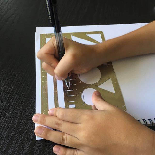 Stationery / Ruler - BNIB Metal Model ruler for Singapore Primary ...