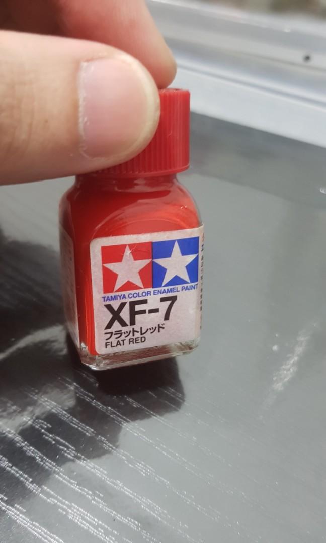 Tamiya Enamel XF7 Flat red, Hobbies & Toys, Stationery & Craft, Craft ...