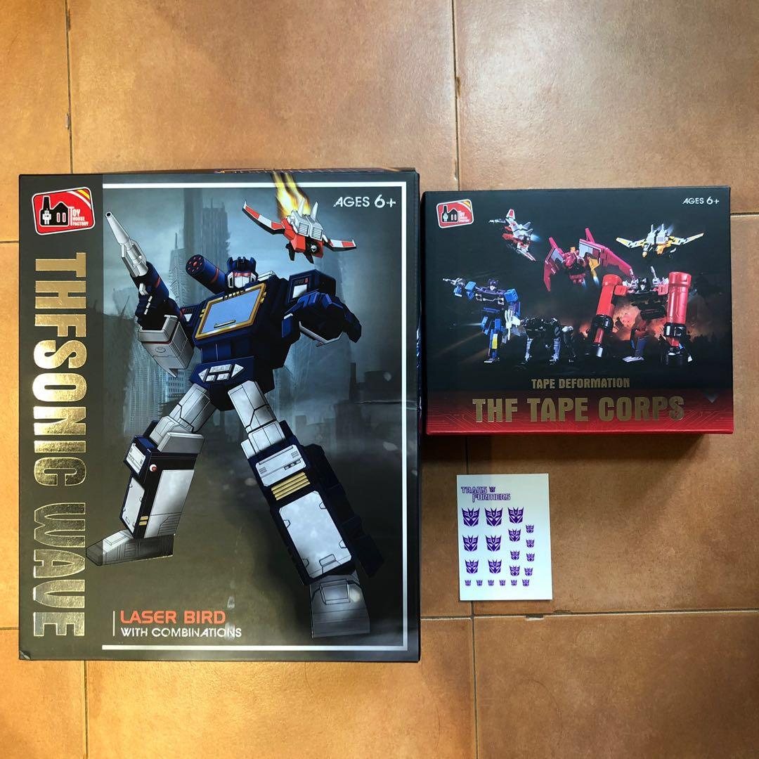 Transformers Toy House Factory - THF THF-01 Sonic Wave (aka Soundwave ...