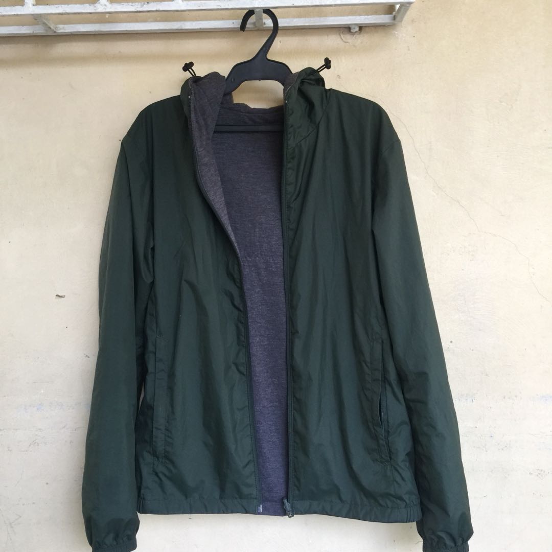 UNIQLO MEN REVERSIBLE PARKA, Men's Fashion, Coats, Jackets and ...