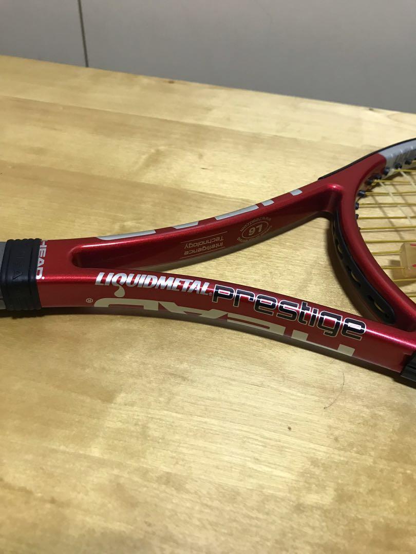 HEAD Liquidmetal Prestige L6 Tennis Racquet, Sports Equipment, Sports ...