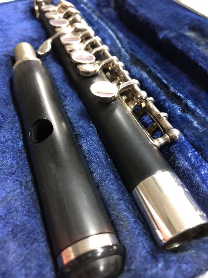 Wooden Piccolo, Music & Media, Music Instruments on Carousell