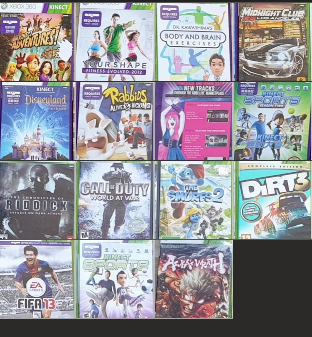 xbox 360 kinect backwards compatible list