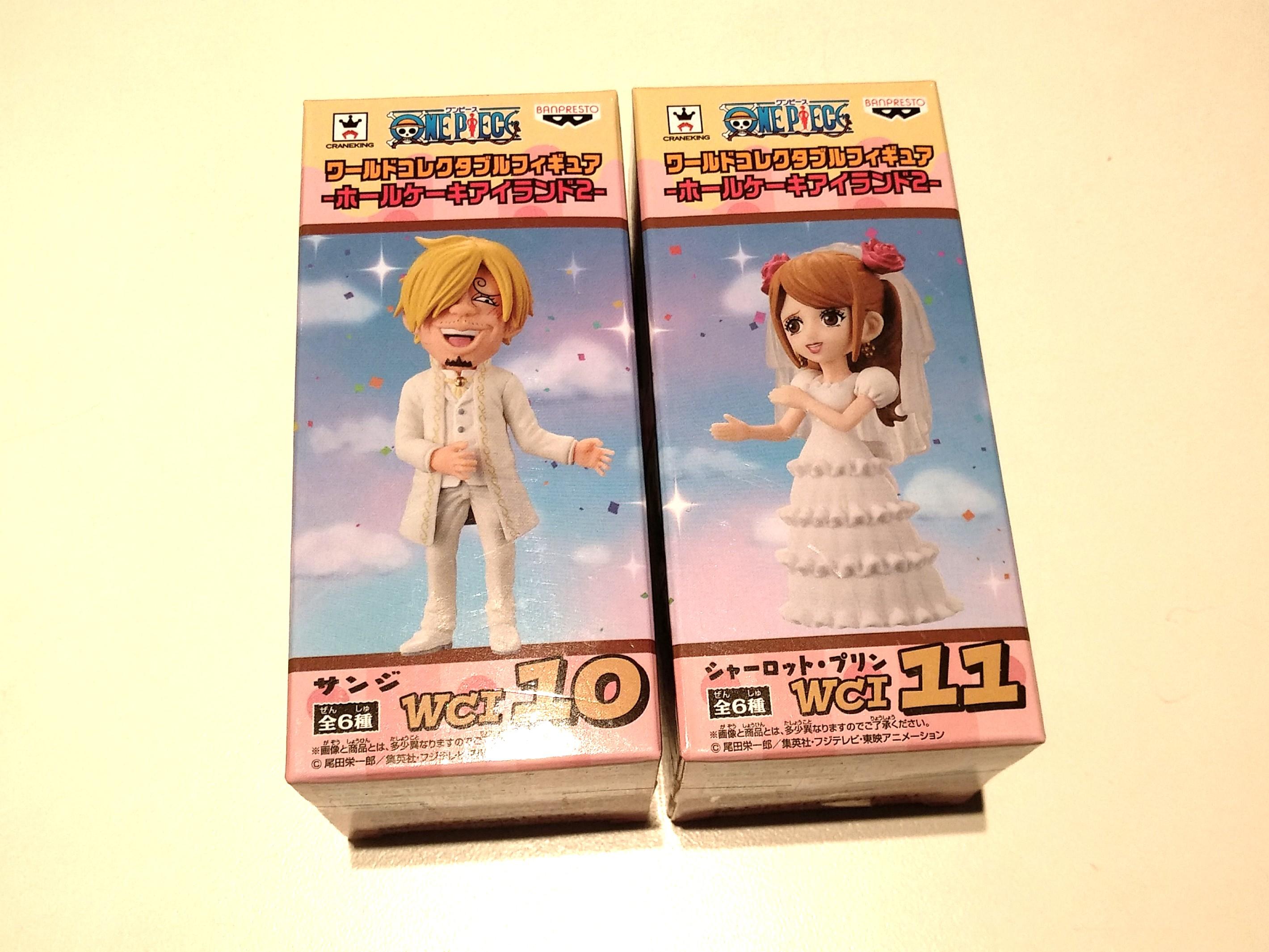 [日版] One Piece Wedding Wcf - 山治 & 布琳 Sanji & Pudding, 興趣及遊戲, 玩具 & 遊戲類 ...
